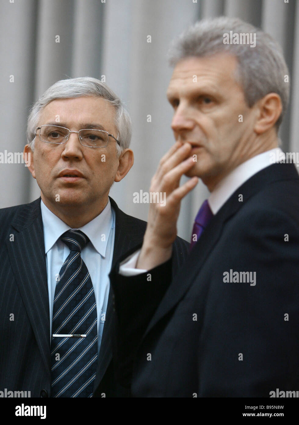 From left to right Head of the Department Military Industry and High ...