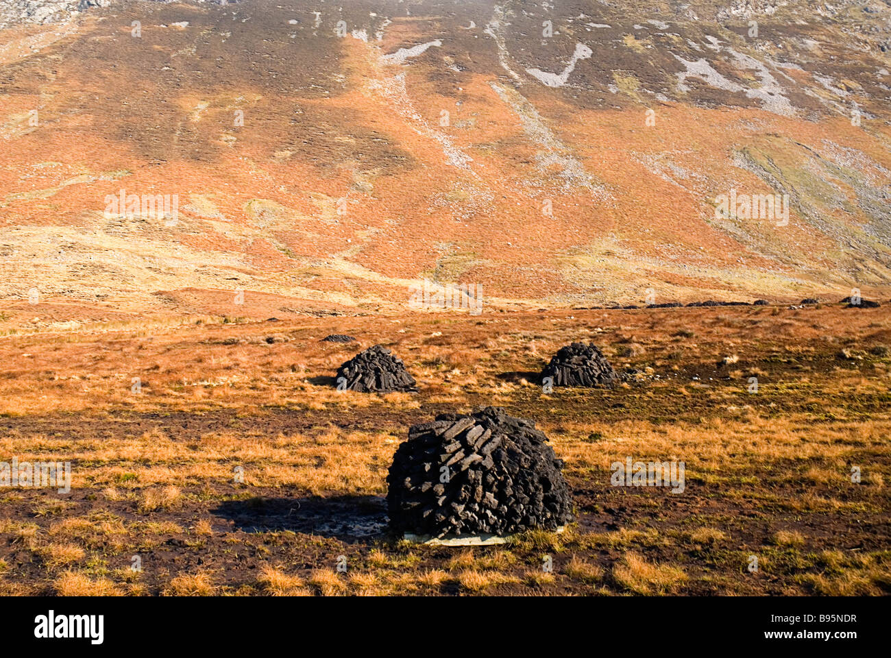 Turf stacks with mountains hi-res stock photography and images - Alamy