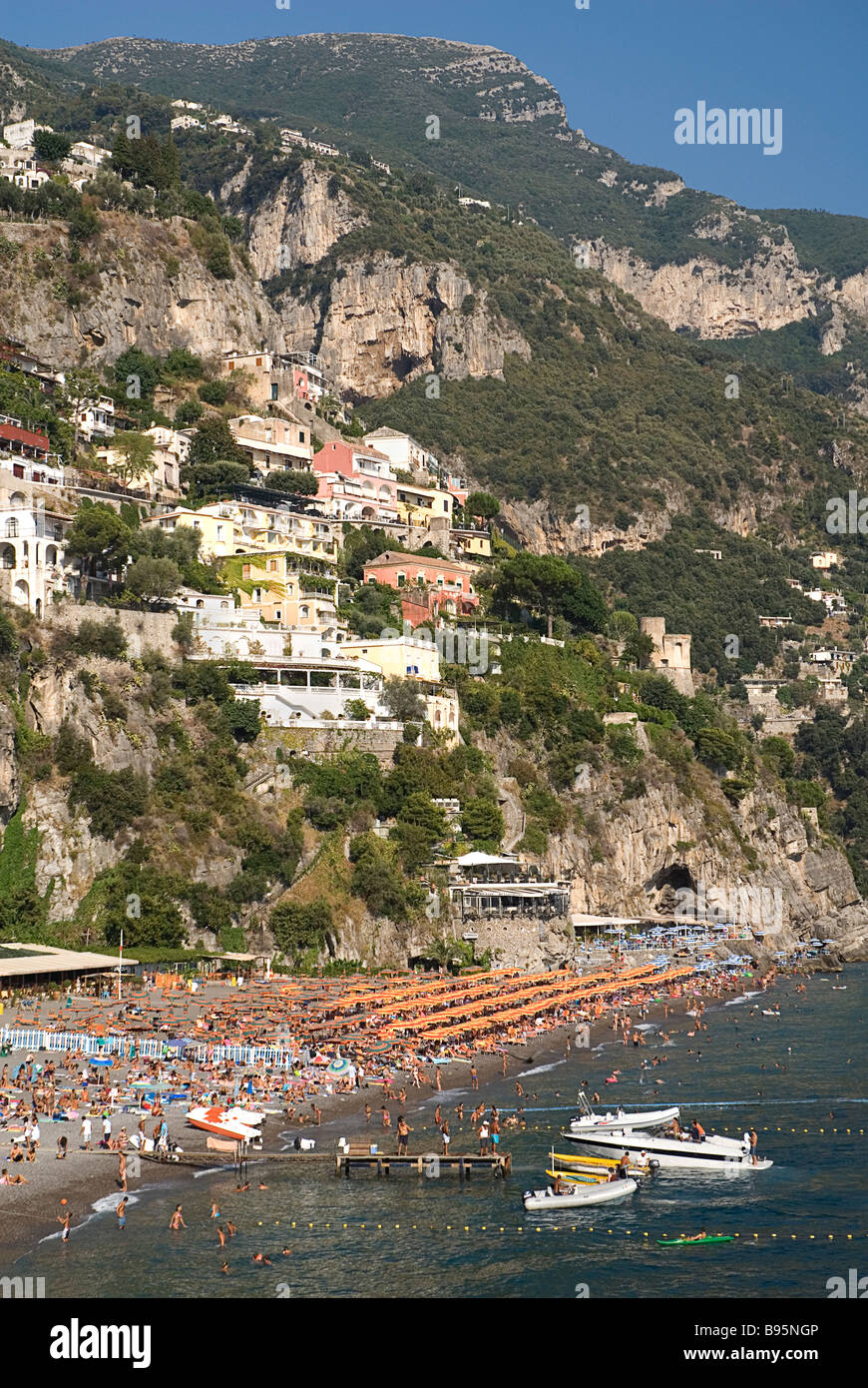 Spiaggia grande positano hi-res stock photography and images - Alamy