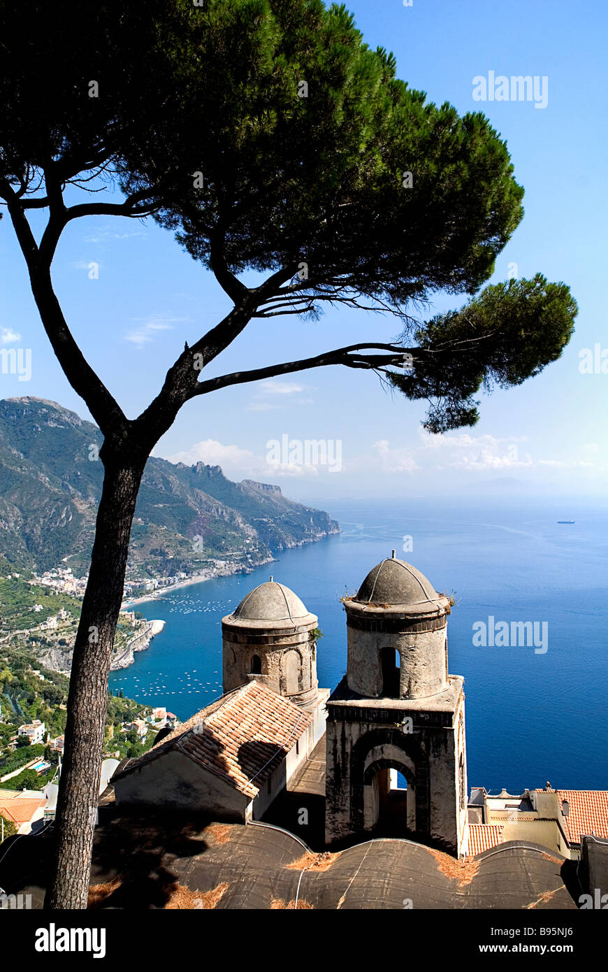 Italy, Campania, Salerno, Ravello, Church of Santissima Annunziata ...
