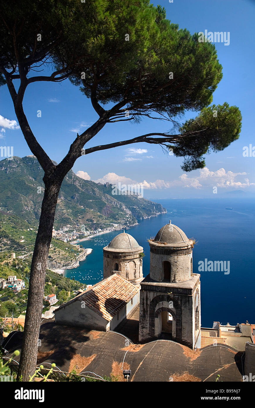Italy, Campania, Salerno, Ravello, Church of Santissima Annunziata ...