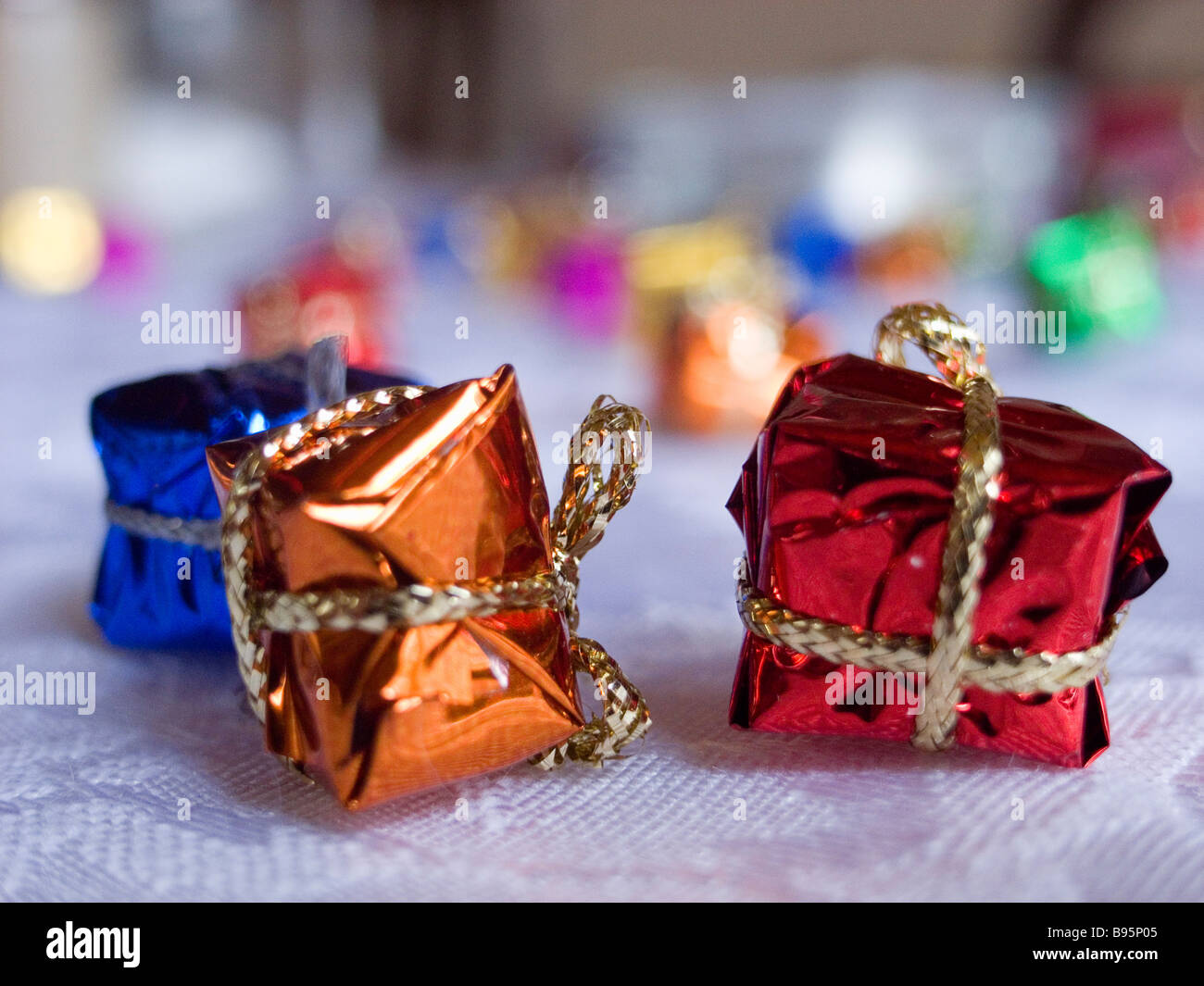 Festivals, Religious, Christmas, Multi Coloured Miniature Decorations ...