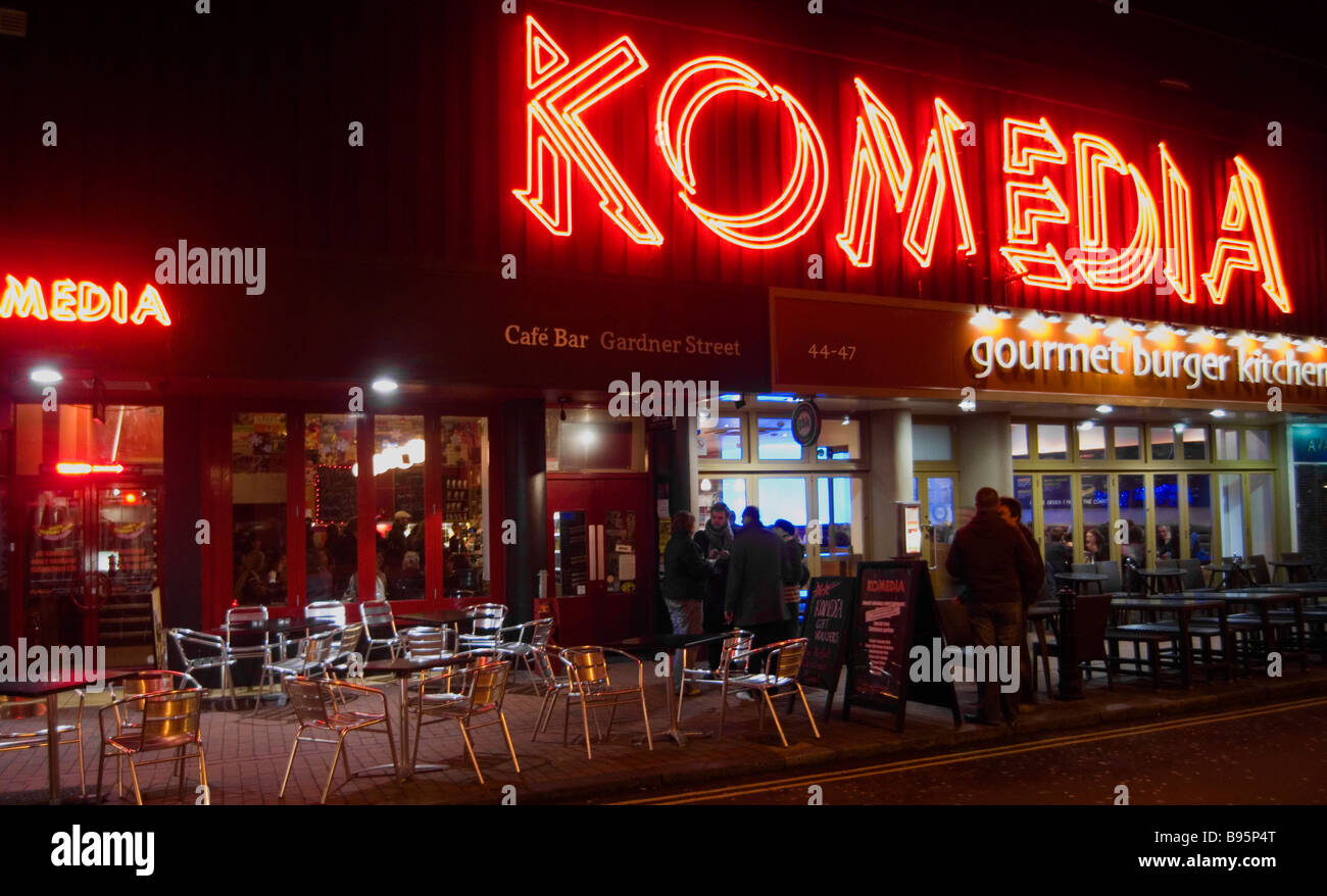 Stand up comedy club exterior sign hi-res stock photography and images ...