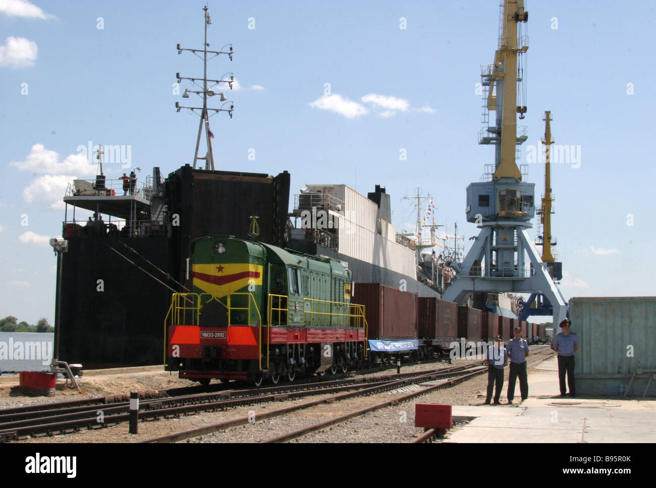 The port of Olya Astrakhan Region is the destination of the ...