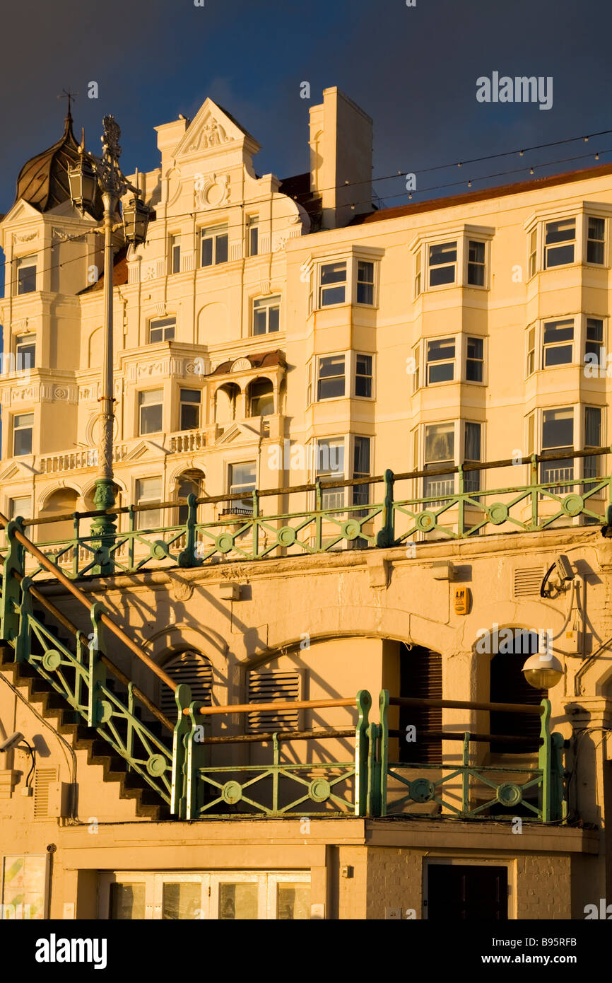 Traditional Brighton seafront buildings Stock Photo - Alamy