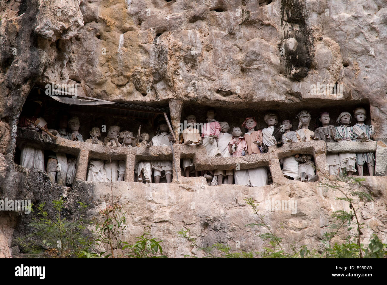 Indonesia, Sulawesi (Celebes), Toraja land, Tana Toraja, Cemetery of ...