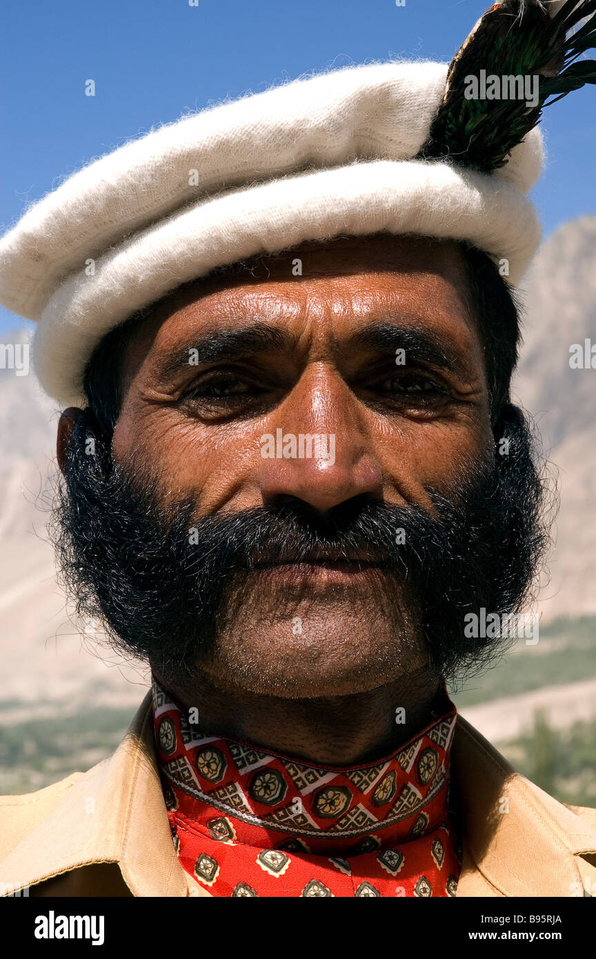 Pakistan, Hunza Valley, Lady Finger mountain, Northern Areas in ...