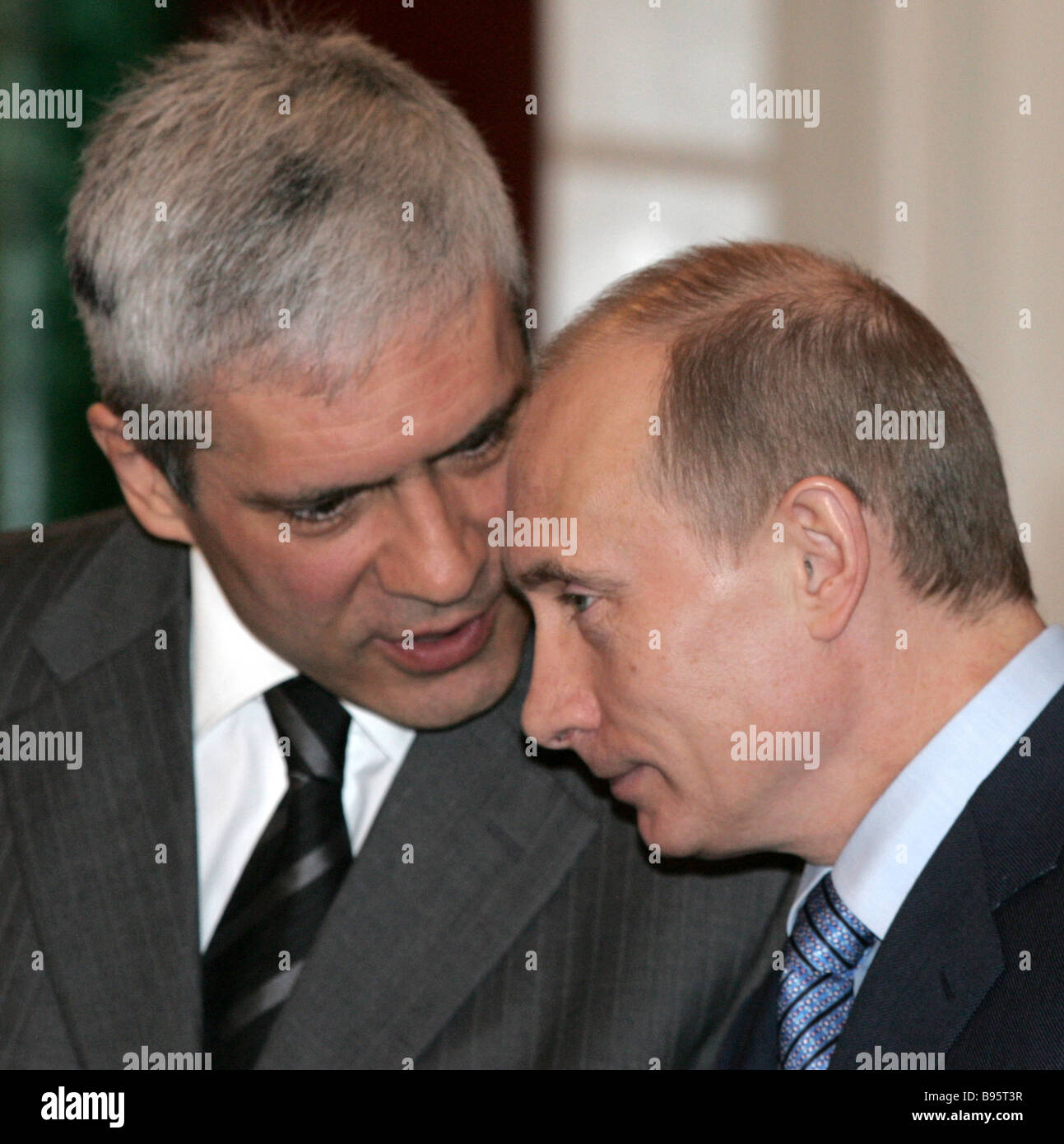 January 25 2008 Serbian President Boris Tadic and Russian President ...