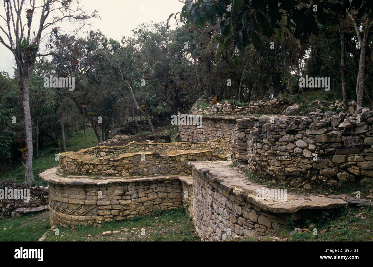 PERU South America Amazonas Amazon Chachapoyas Kuelap Fortress ruins ...