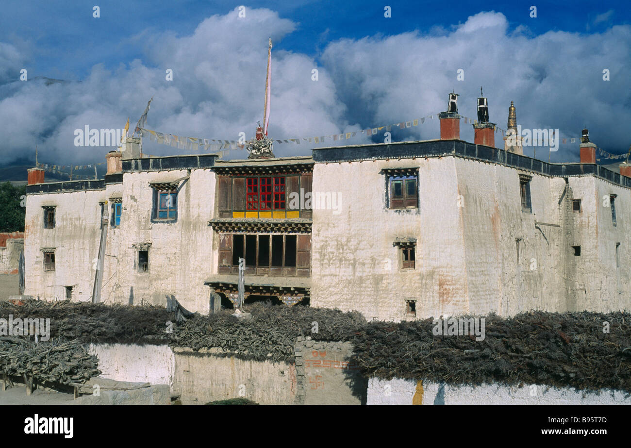 NEPAL Mustang Lo Manthang Present palace of King Jigme Palbar Bista ...
