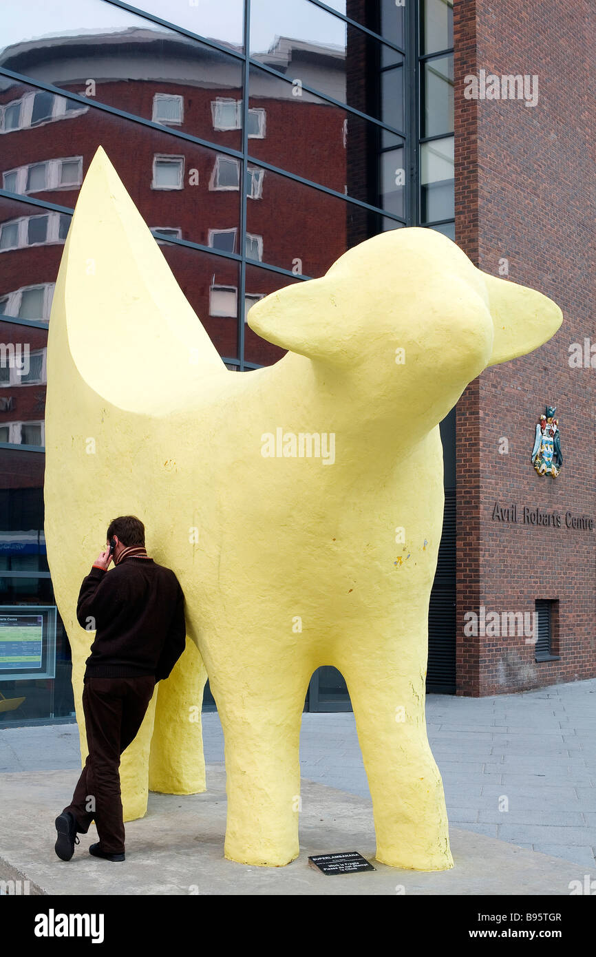 United Kingdom, Liverpool, Tithebarn Street, The Super Lamb Banana ...