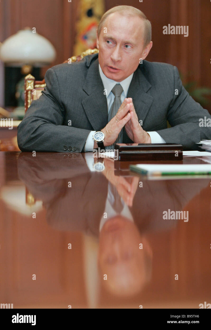 President Vladimir Putin meeting in the Kremlin with Russia s Muslim ...