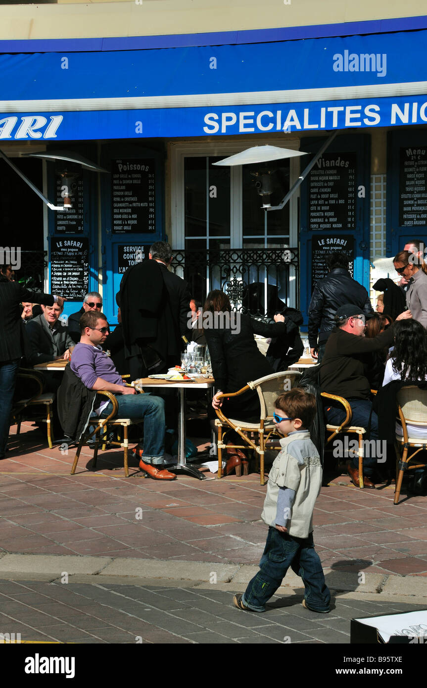 Nice France, Crowd People, French Cafe, Brasserie Restaurant, Bar ...