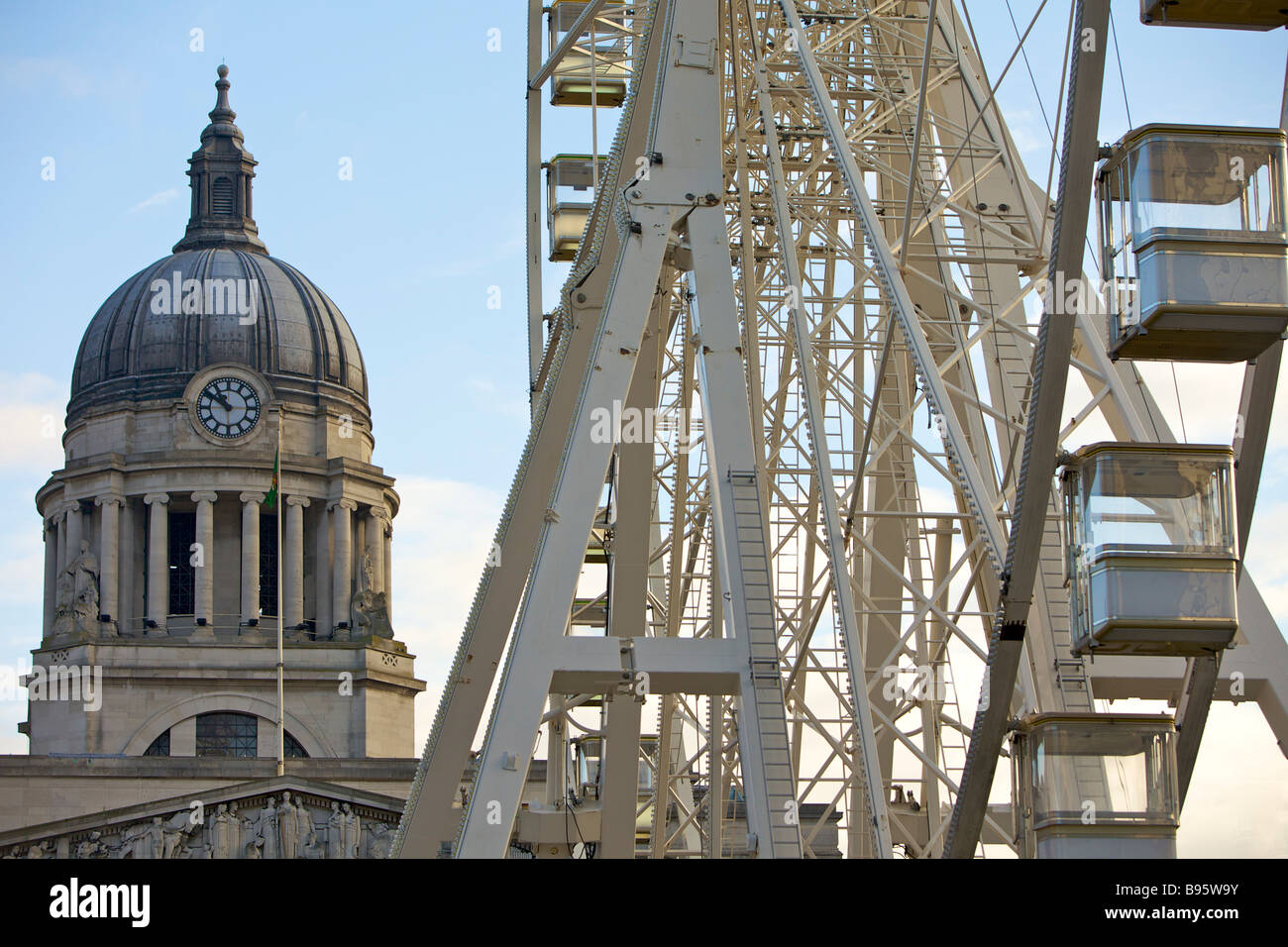 Nottingham Town Hall Stock Photo - Alamy