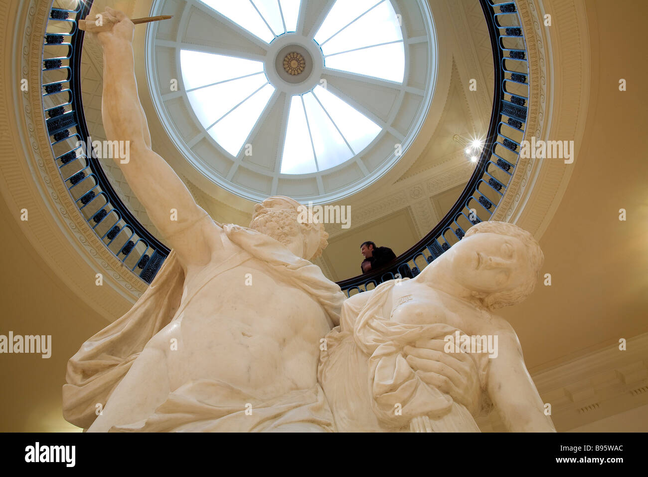 United Kingdom, Liverpool, Walker Art Gallery, sculpture phtoographed ...