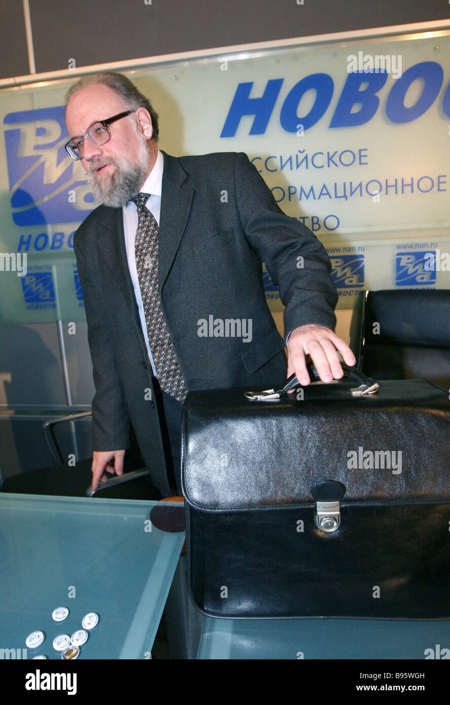 Vladimir Churov chairman of the Central Electoral Commission CEC ...