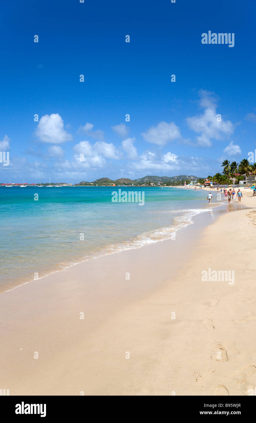 Reduit beach in st lucia hi-res stock photography and images - Alamy