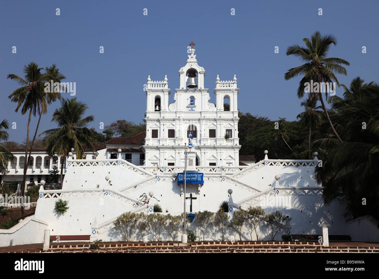 India Goa Panaji Panjim Church of Our Lady of the Immaculate Conception ...