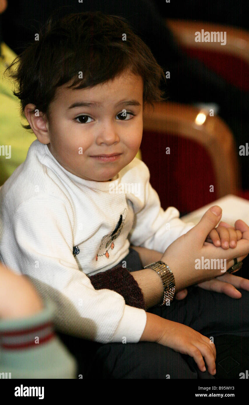 Astemir Kondukov 2 5 a hostage of the Beslan school at a charity event ...