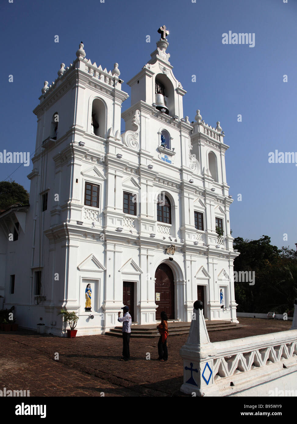 India Goa Panaji Panjim Church of Our Lady of the Immaculate Conception ...