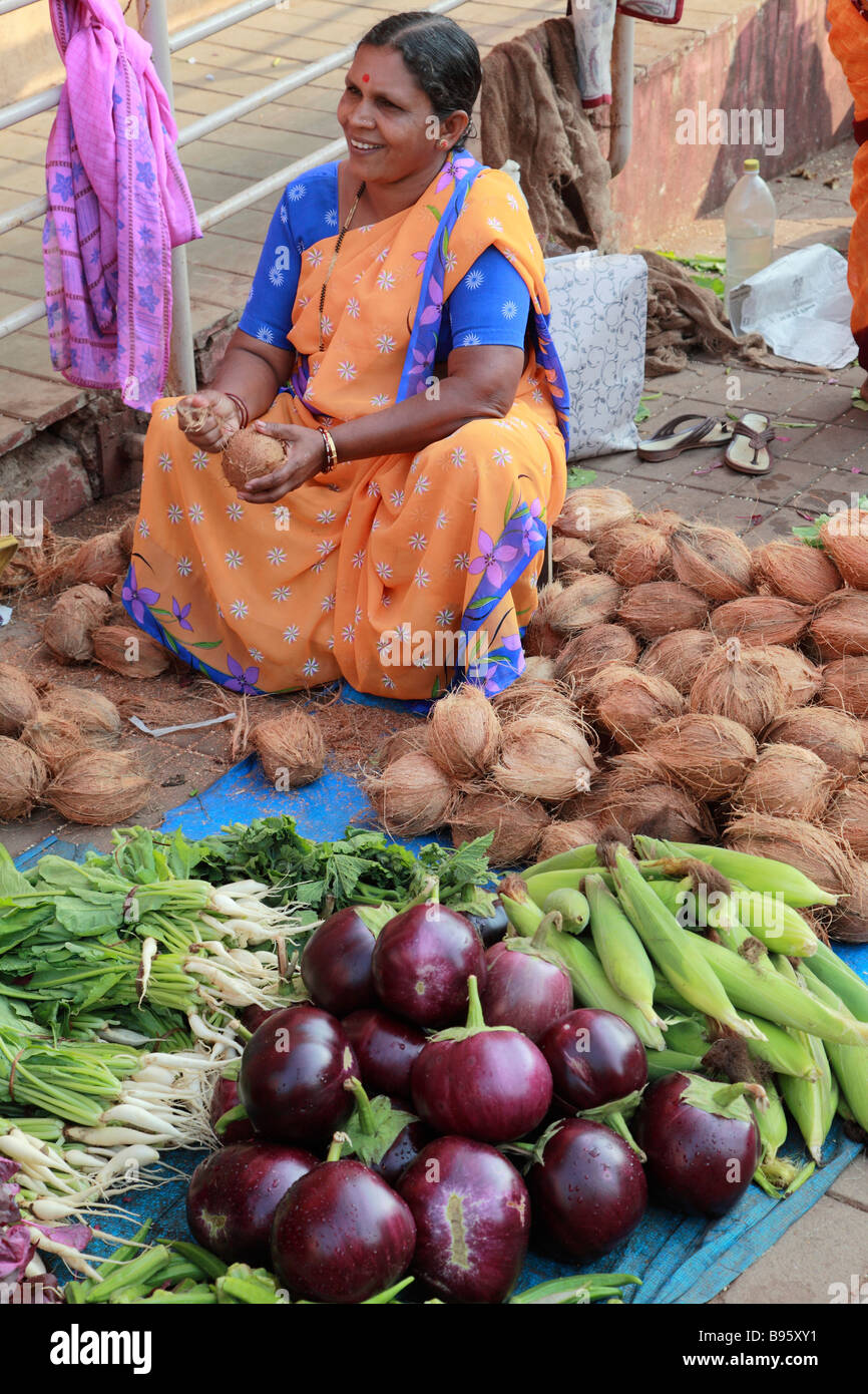 Panjim market hi-res stock photography and images - Alamy