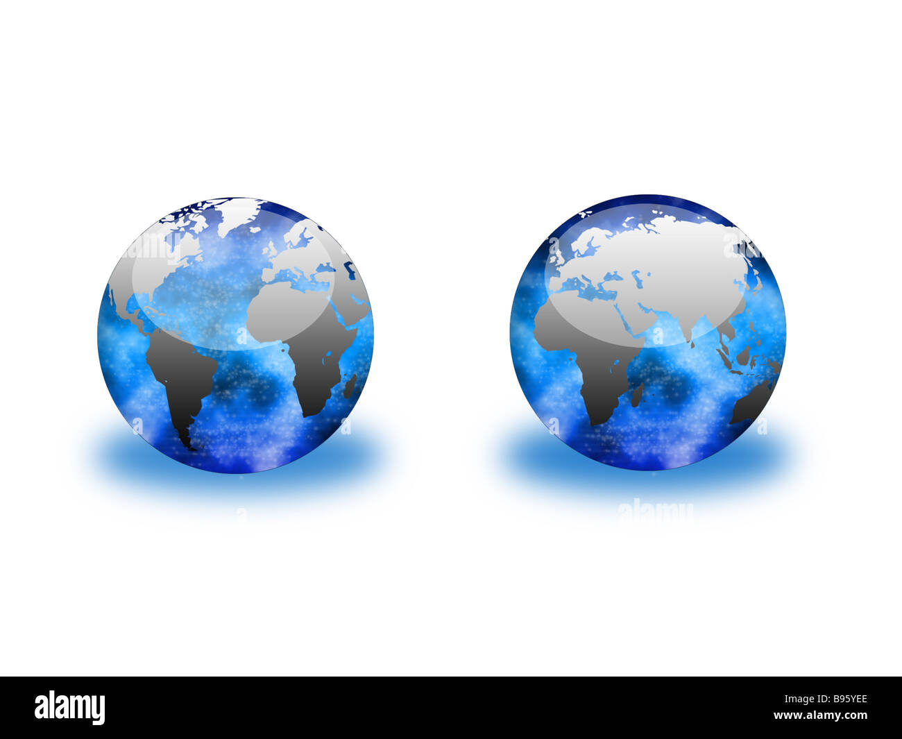 Western Hemisphere And Eastern Hemisphere Stock Photos & Western ...