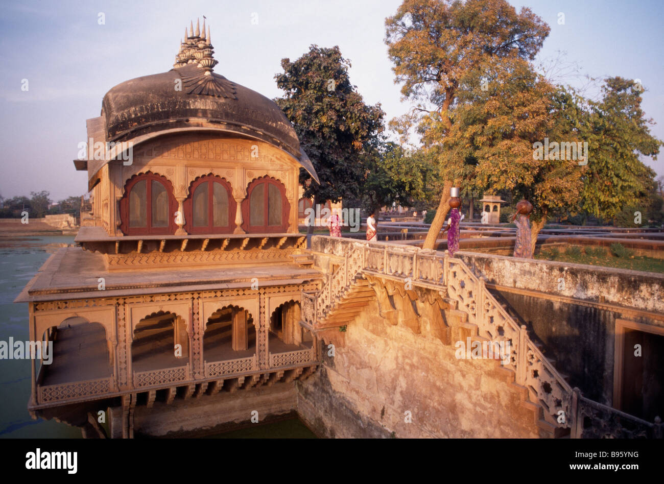 INDIA Rajasthan Deeg Stock Photo - Alamy