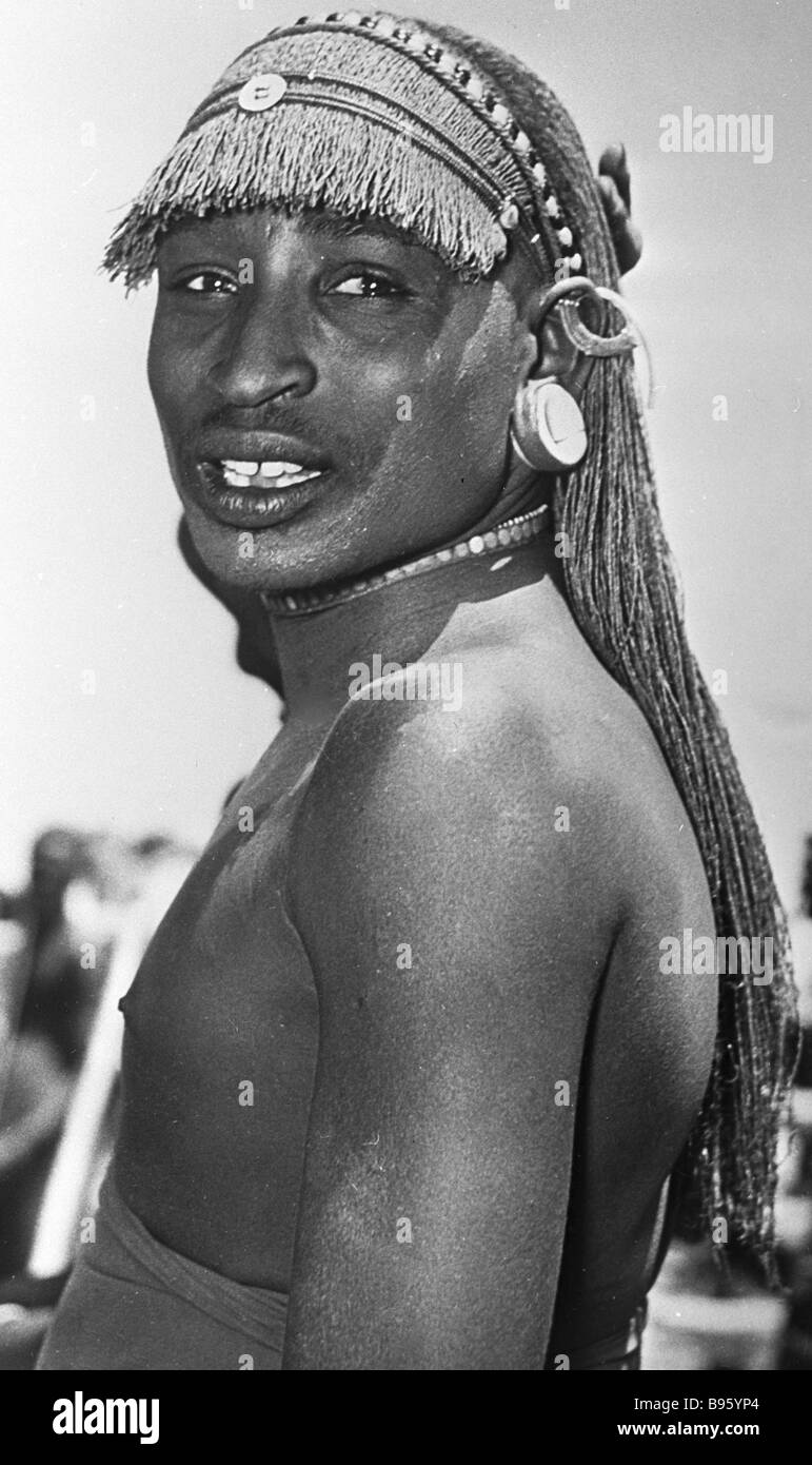 Warrior of Samburu tribe Stock Photo - Alamy