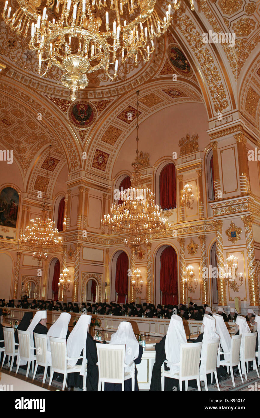 The Russian president meets in the Kremlin Palace s Alexander Hall with ...
