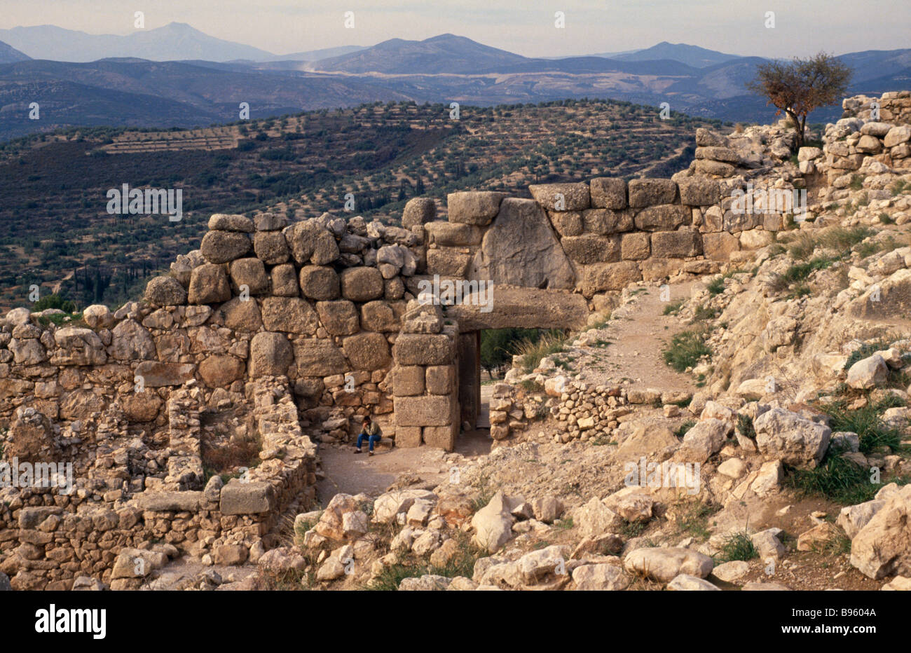 Mycenae ruins hi-res stock photography and images - Alamy