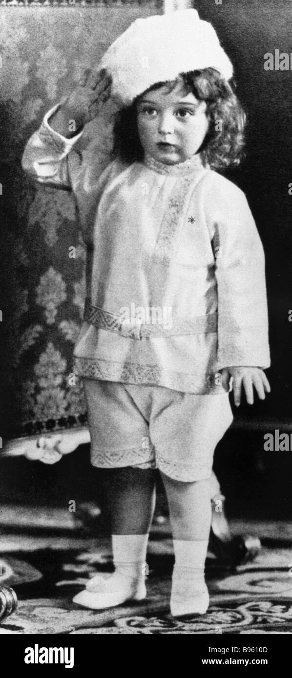 His Imperial Highness Heir Cesarevitch and Grand Duke Alexei 1904 1918 ...