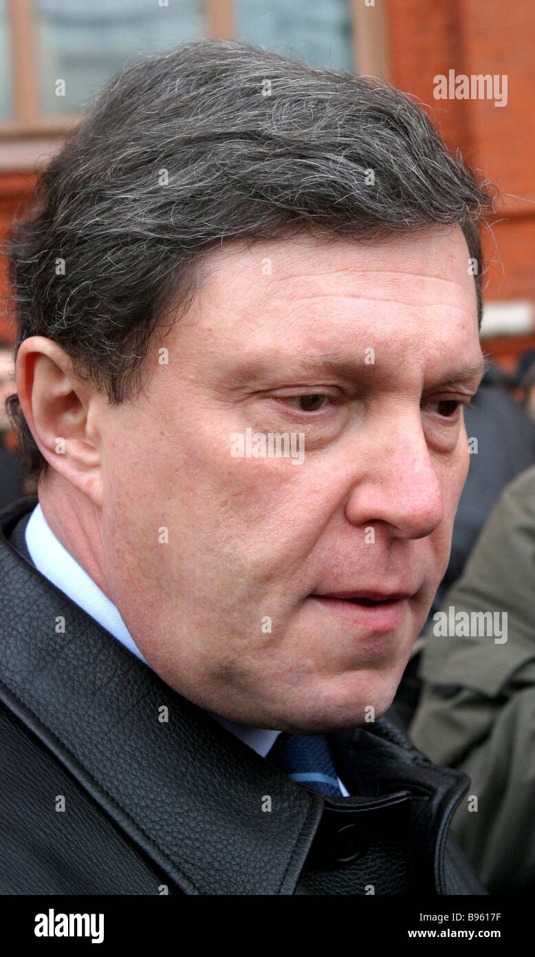 Grigory Yavlinsky High Resolution Stock Photography and Images - Alamy