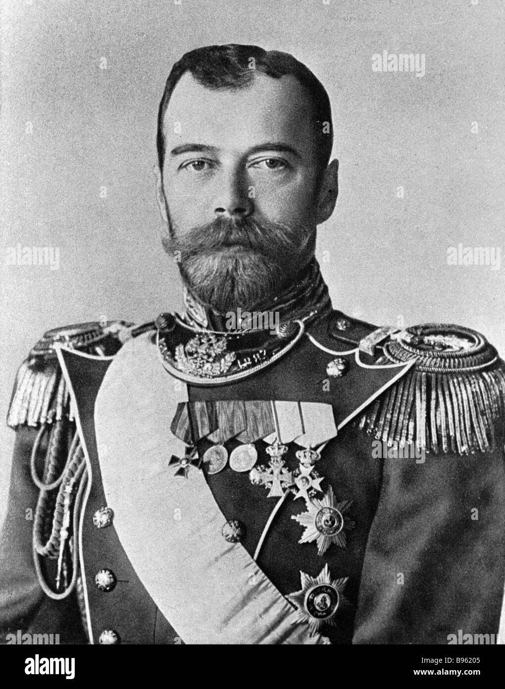 Emperor Nicholas II of Russia Stock Photo - Alamy