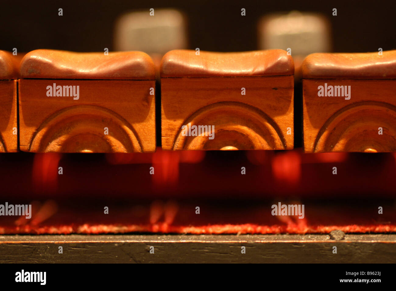 USA New York Rochester 17th century baroque organ original keyboard ...