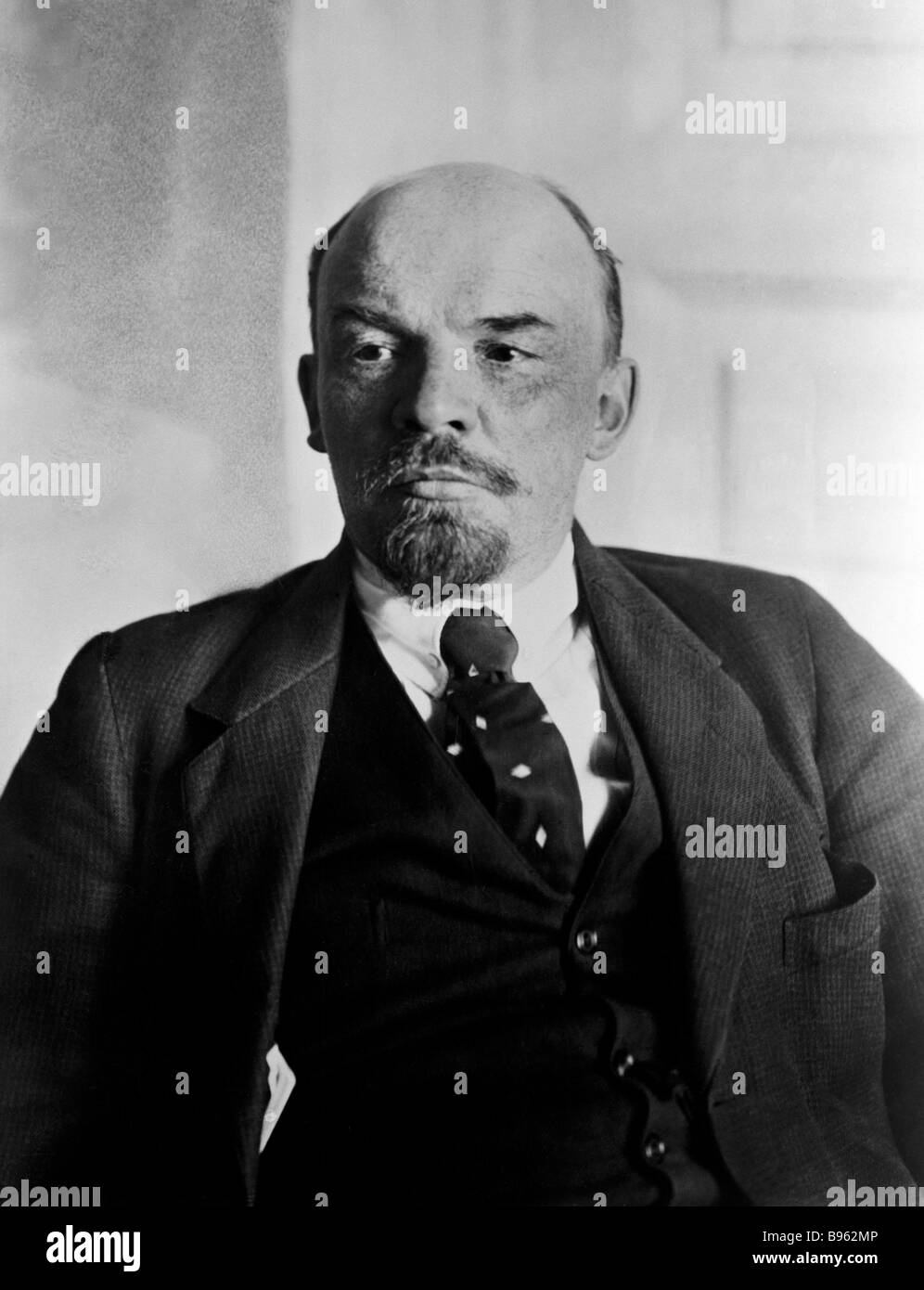 Vladimir Lenin Ulyanov 1870 1924 the leader of the Bolshevik revolution ...