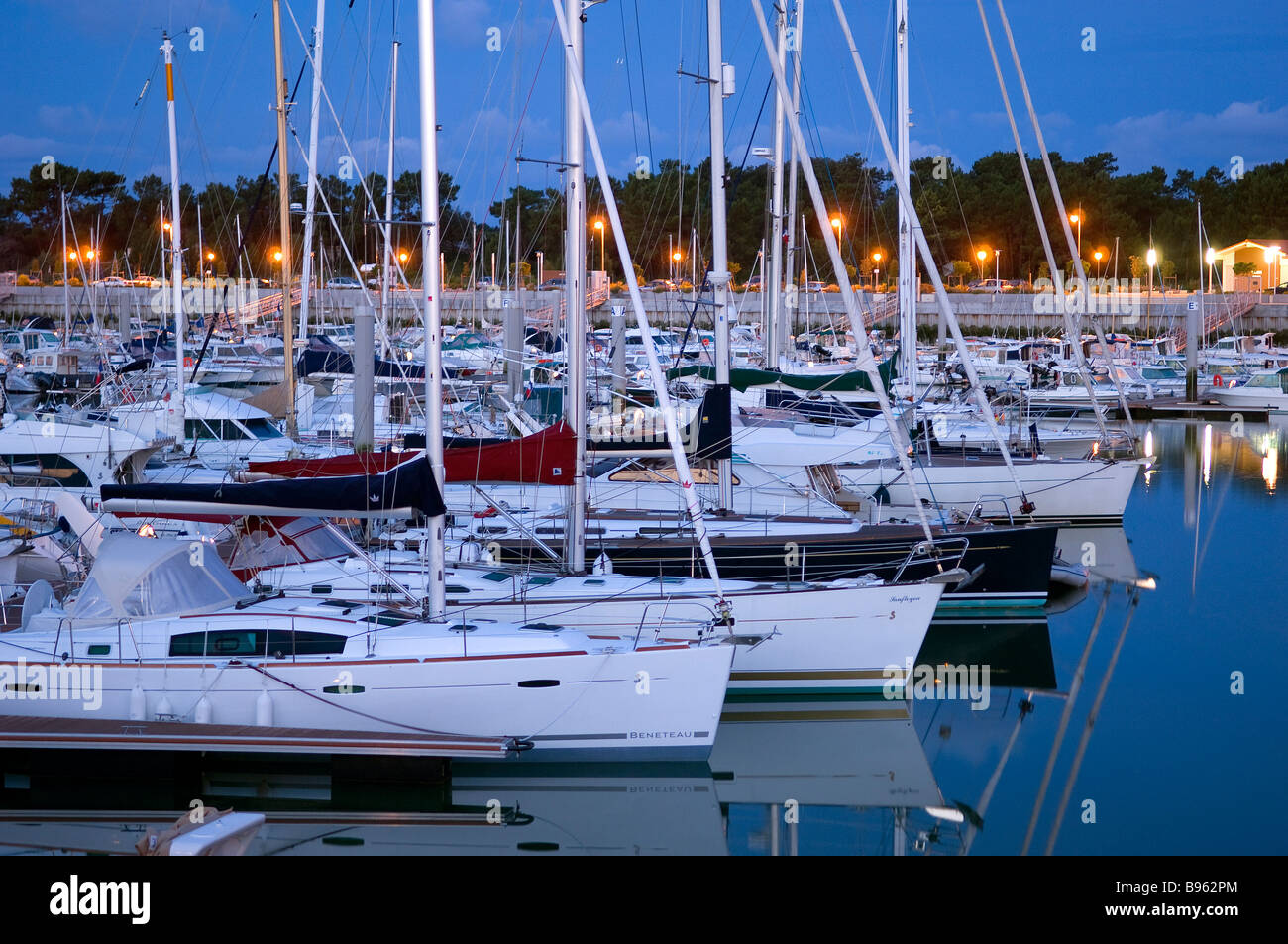 France, Gironde, Medoc, Gironde estuary, Le Verdon-sur-Mer, Port Medoc ...