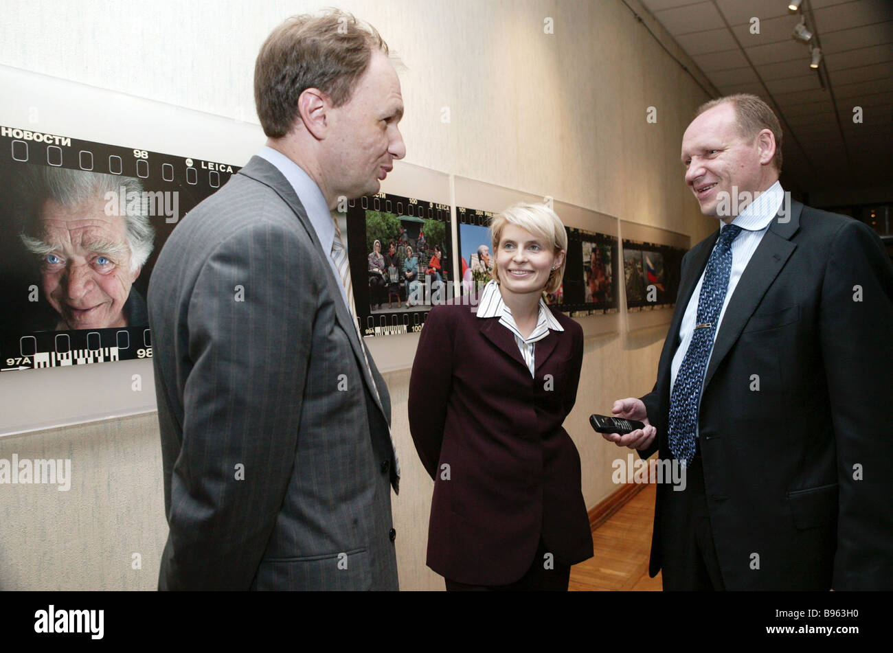 Alexei Gromov presidential spokesman Svetlana Mironyuk general director ...