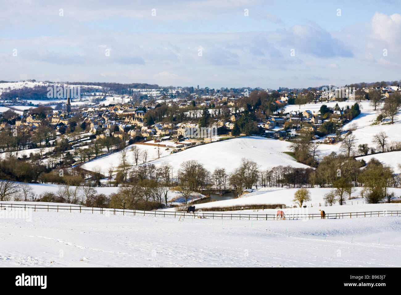 Sheepscombe village gloucestershire england hi-res stock photography ...