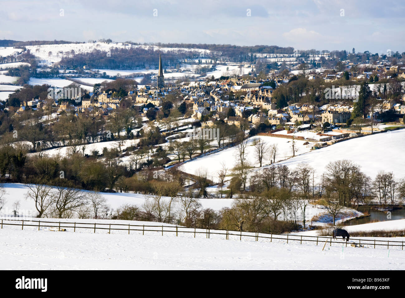 Sheepscombe village gloucestershire england hi-res stock photography ...