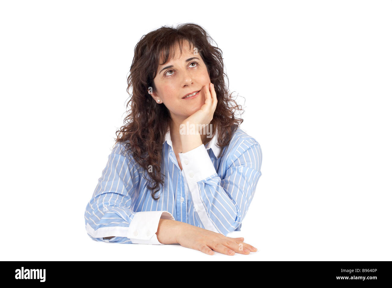 Nice portrait cute girl Cut Out Stock Images & Pictures - Alamy