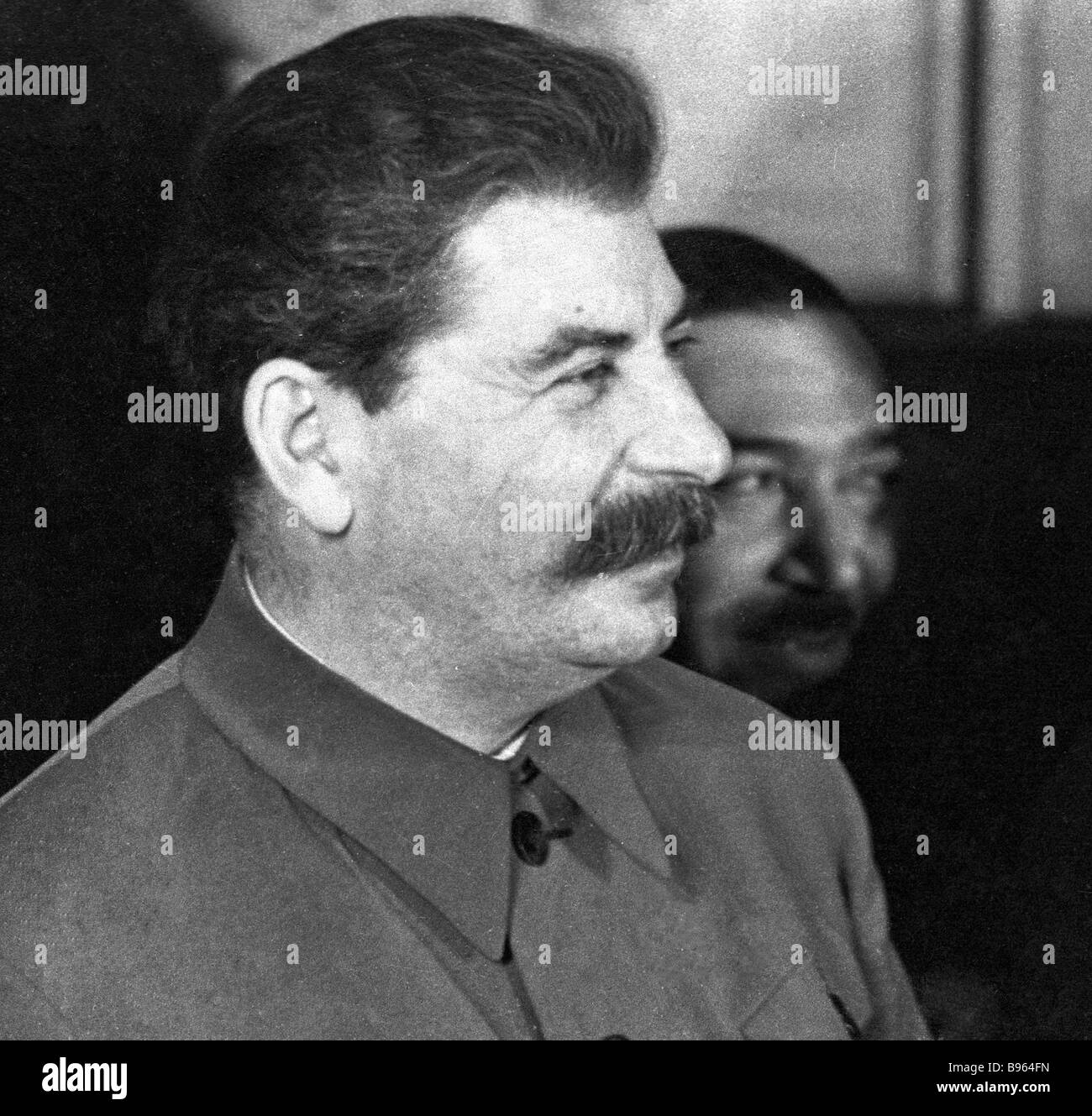 General Secretary of the Soviet Communist Party Iosif Stalin addressing ...