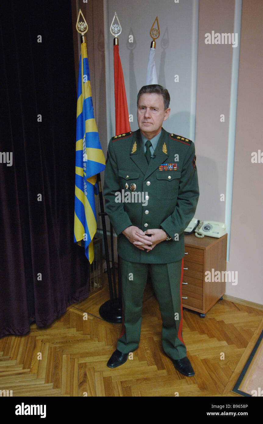 Colonel General Vasily Smirnov the head of the main organizational ...