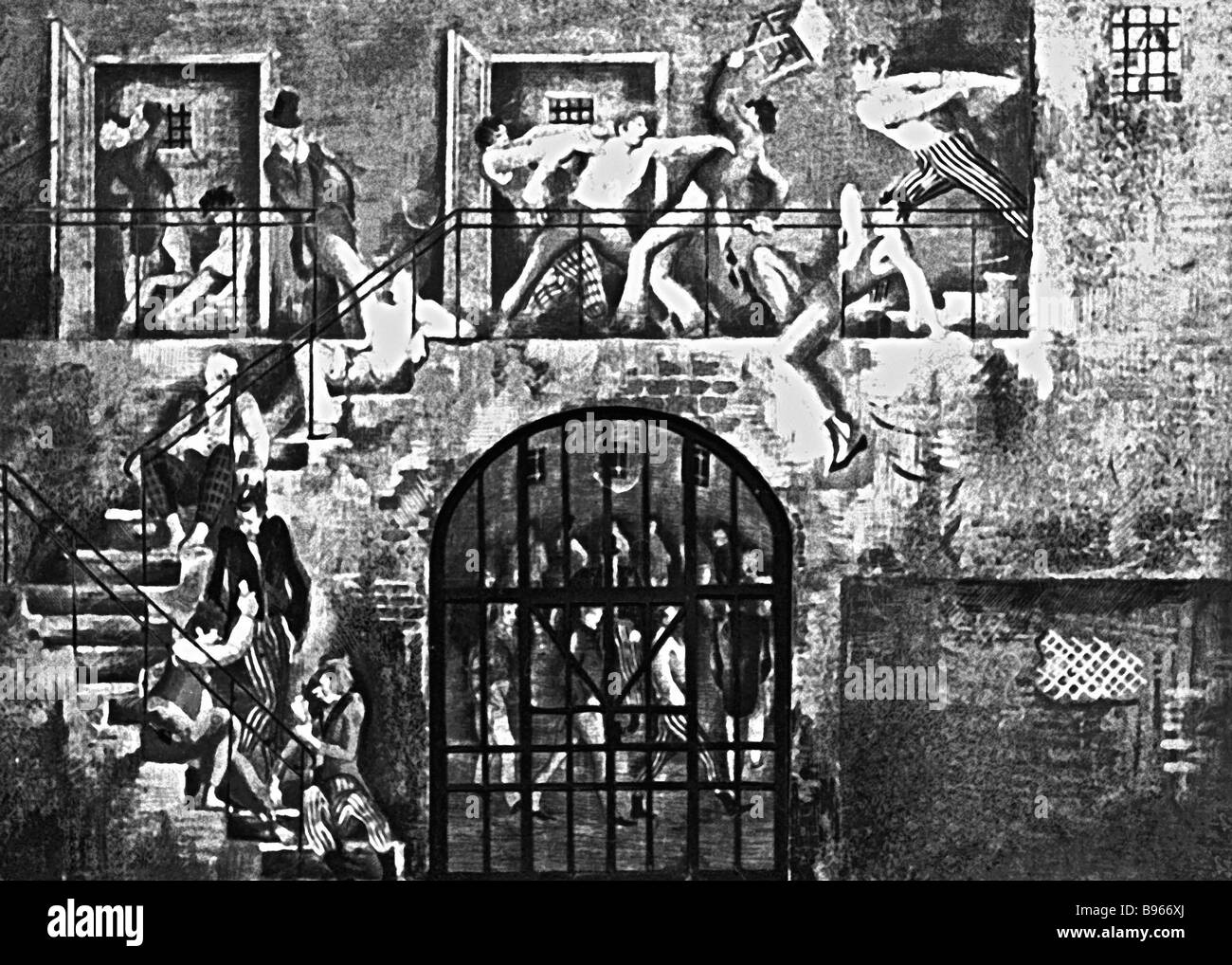 Soviet artist Pyotr Williams [1902-1947]. Sketch of decoration for the ...