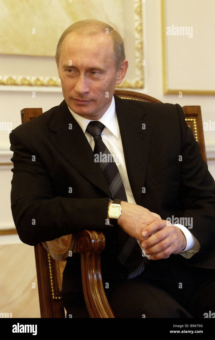 Russian President Vladimir Putin in the Kremlin Stock Photo - Alamy