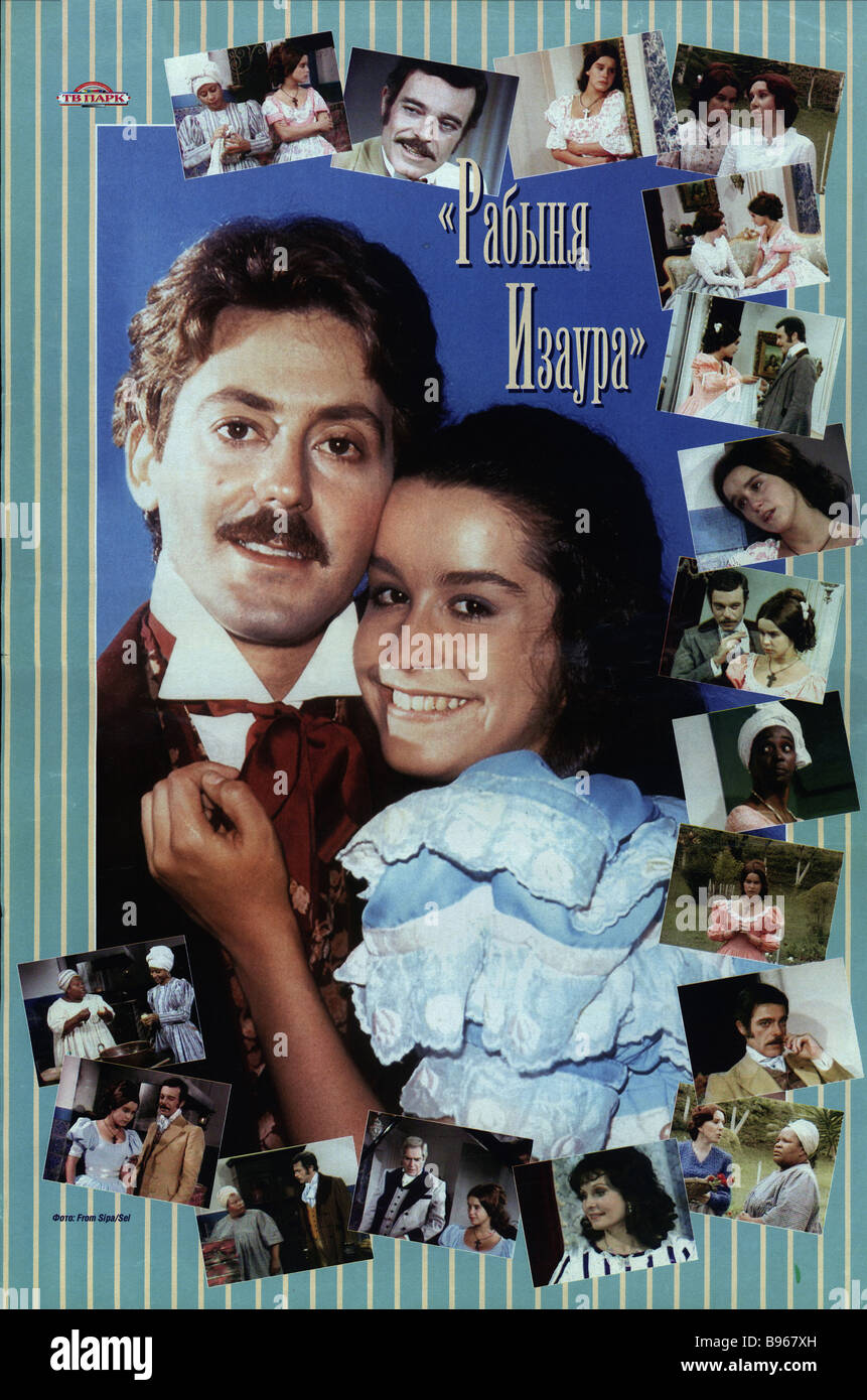 Slave Isaura TV series poster Stock Photo - Alamy