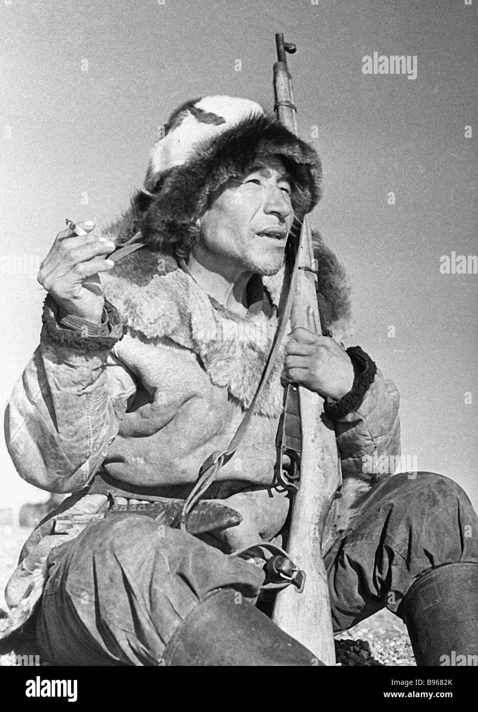 Hunter Vassily Nanaun is the first Wrangel Island dweller who came ...