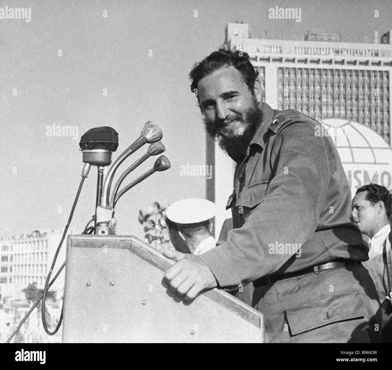 Cuban leader Fidel Castro Ruz Stock Photo - Alamy