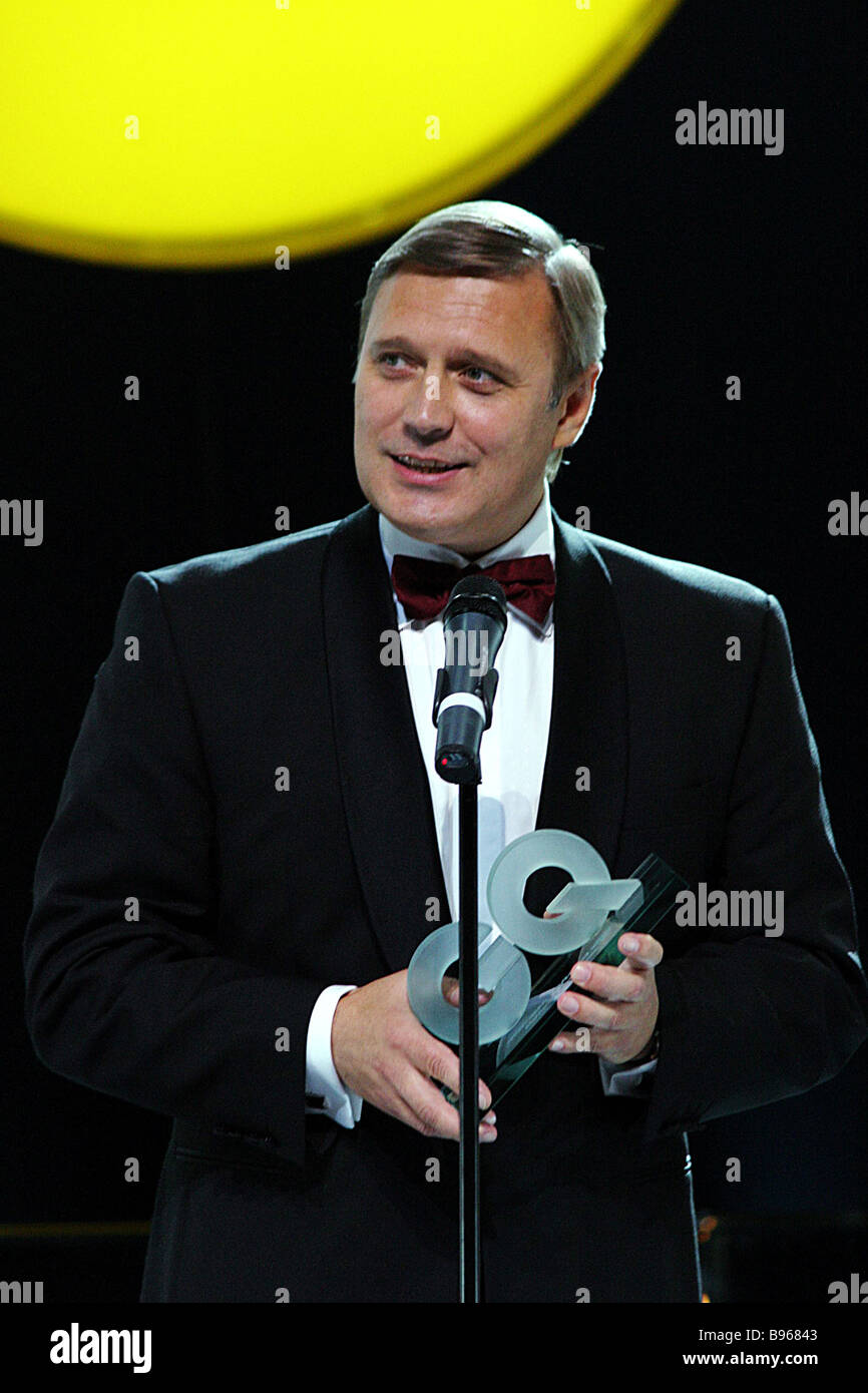 Russian ex prime minister Mikhail Kasyanov was awarded the prize in the ...