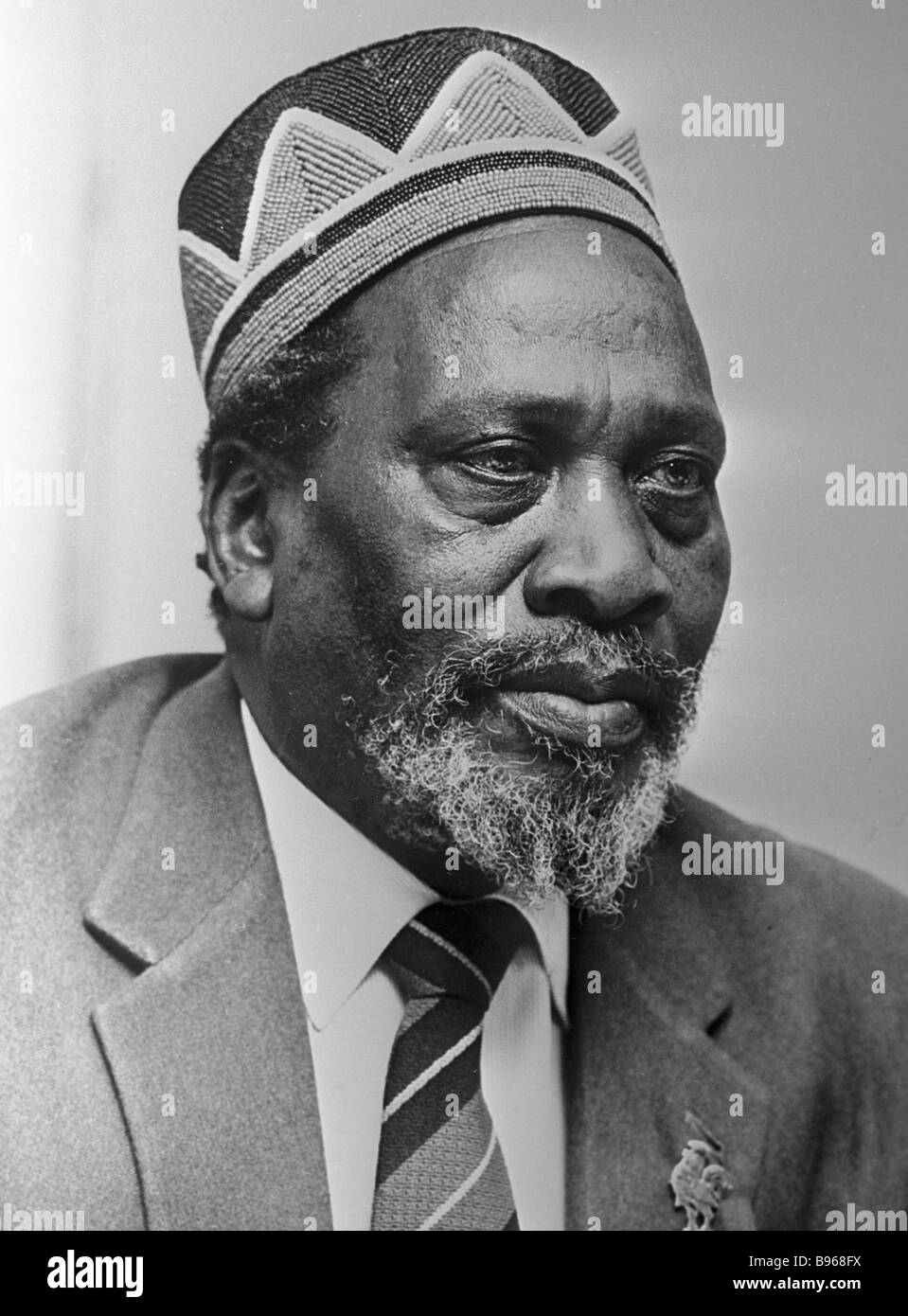 Jomo Kenyata Prime Minister of Kenya Stock Photo - Alamy