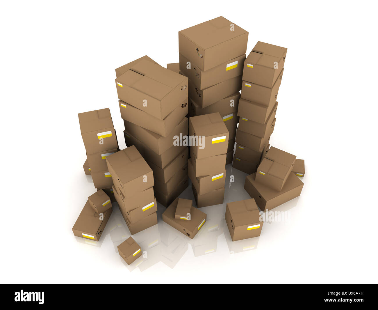 Corrugated cartons hi-res stock photography and images - Alamy